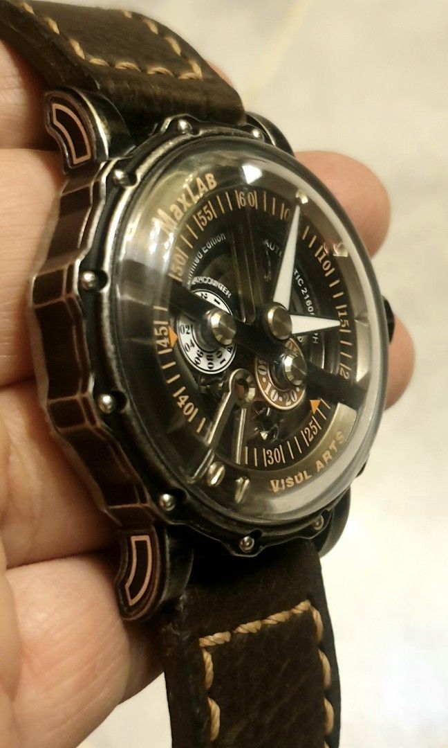Maxlab Automatic Men Watch, Men's Fashion, Watches & Accessories ...