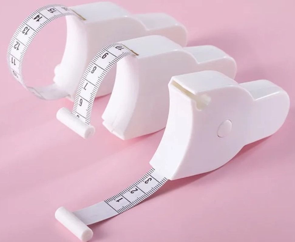 Measuring Tape 150cm Automatic Circumference Tape Measure Fitness Ruler ...