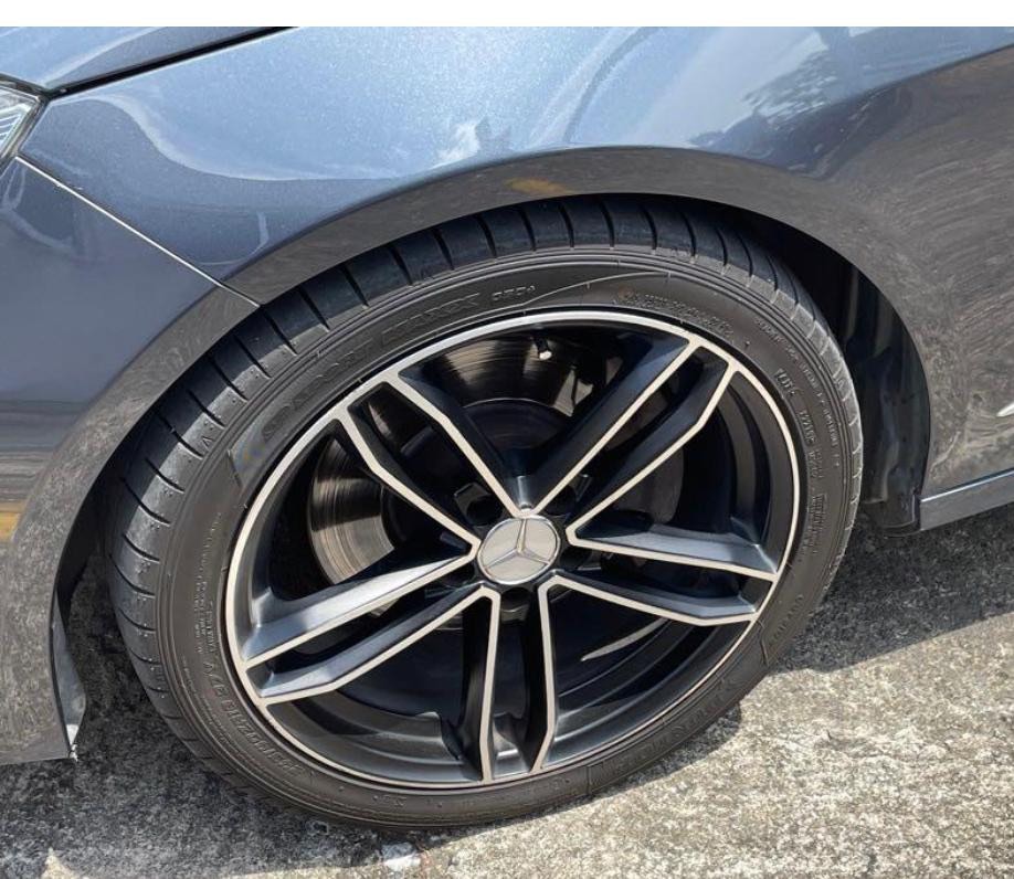 Mercedes Benz W212 E250 sport rims with tyre, Car Accessories, Tyres ...
