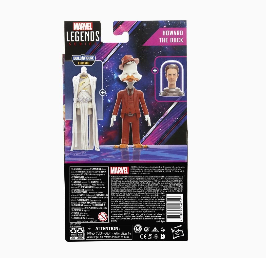 Hasbro Marvel Legends What If...? 6" HOWARD THE DUCK action figure ...