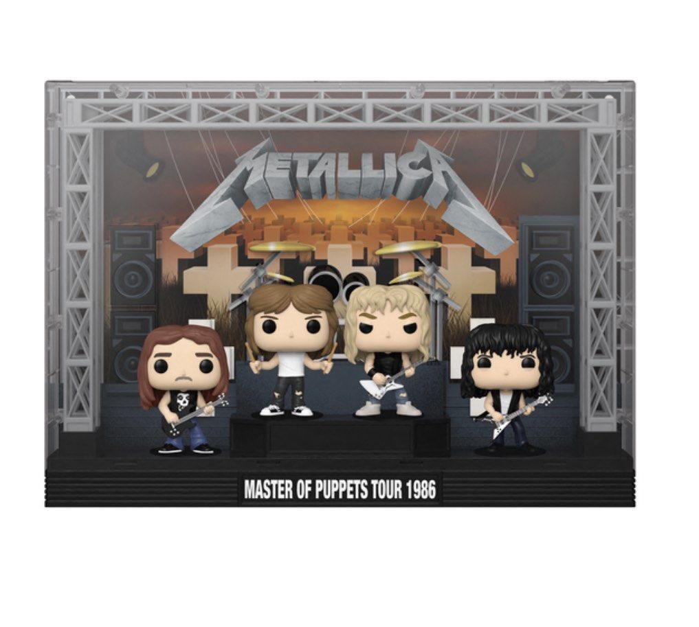 METALLICA FUNKO POP! MASTER OF PUPPETS BOX SET, Hobbies & Toys, Toys ...