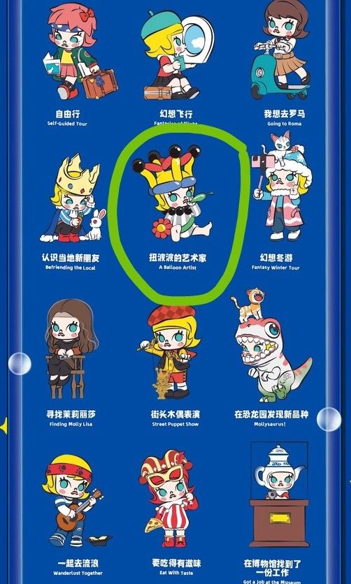 Molly Imaginary Wandering blind box blindbox, Hobbies & Toys, Toys ...