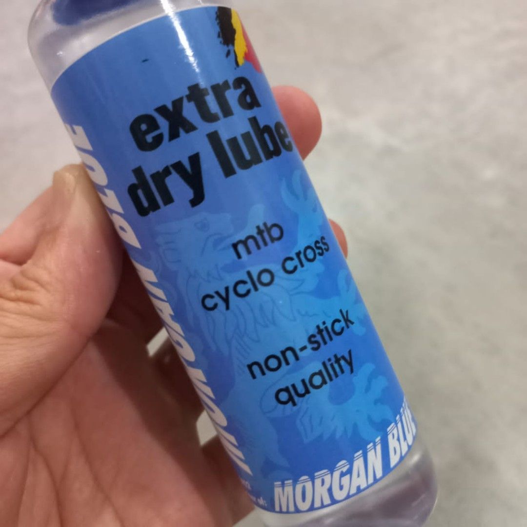 MTB Road Bike Bicycle Chain Lube Morgan Blue Extra Dry Lube 125CC ...
