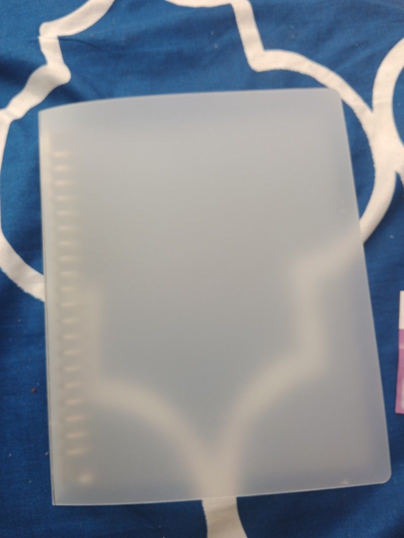 Muji binder file 20 ring, Everything Else on Carousell