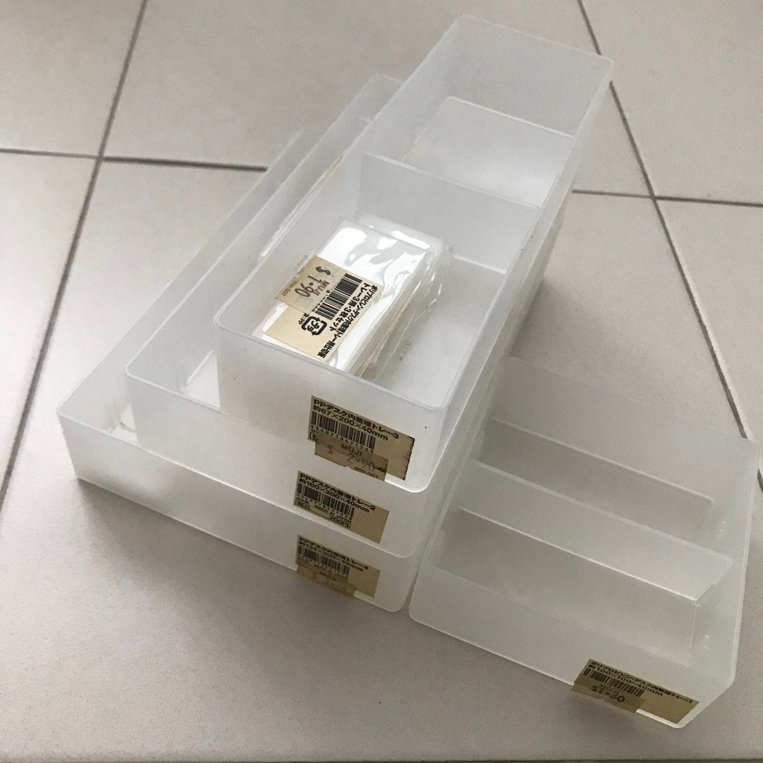 MUJI desktop/drawers organizers, Furniture & Home Living, Home ...