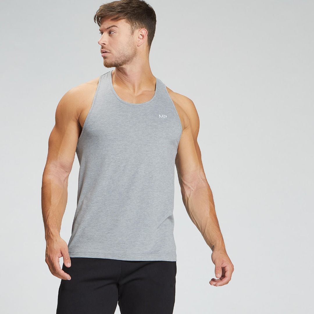 MyProtein Stringer Vest, Men's Fashion, Activewear on Carousell