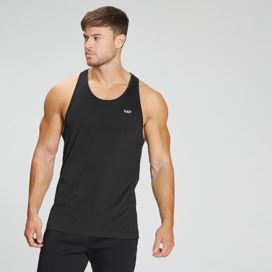 MyProtein Stringer Vest, Men's Fashion, Activewear on Carousell