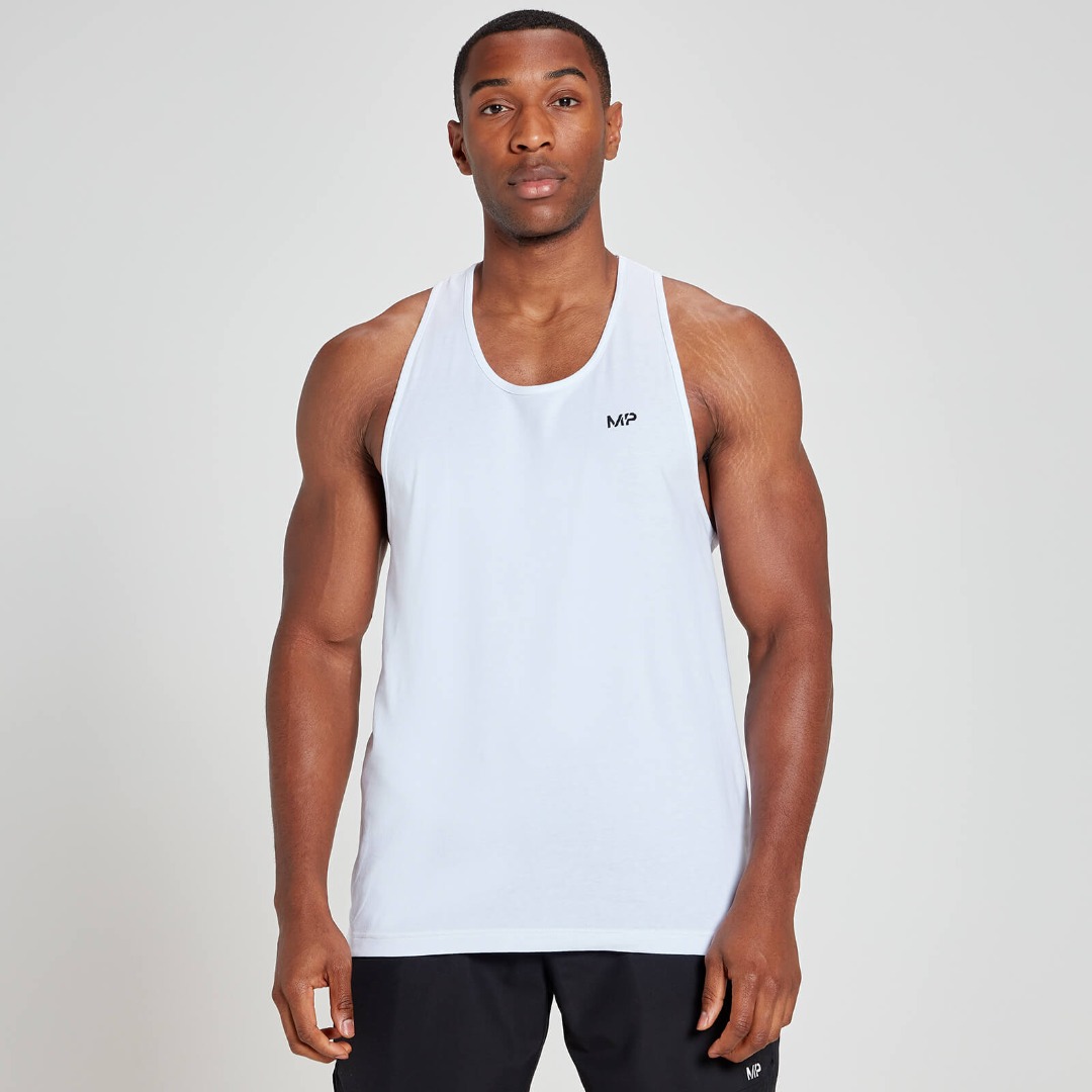 MyProtein Stringer Vest, Men's Fashion, Activewear on Carousell