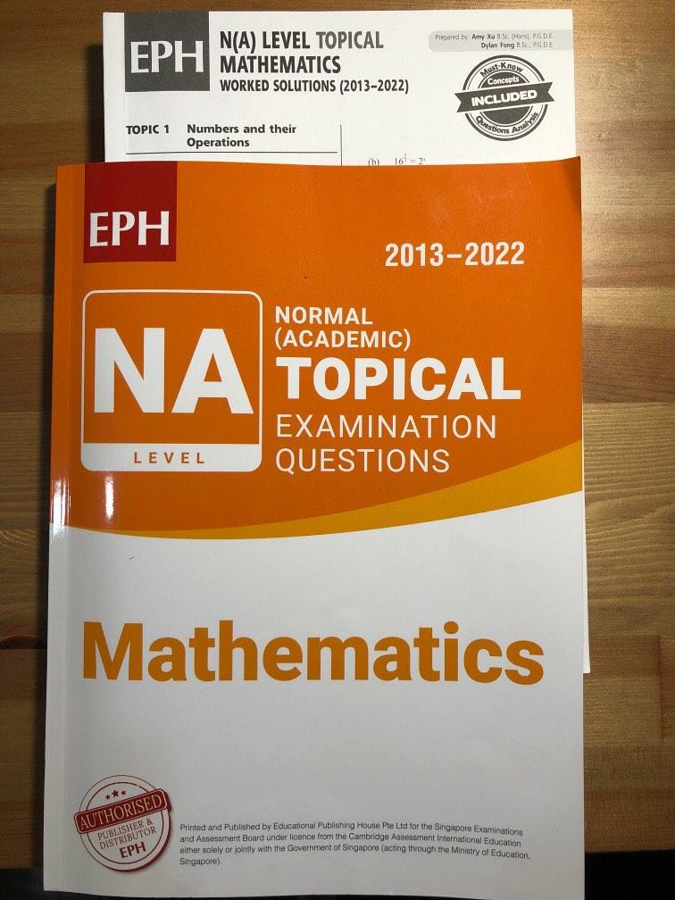 NA level topical revision mathematics, Hobbies & Toys, Books ...