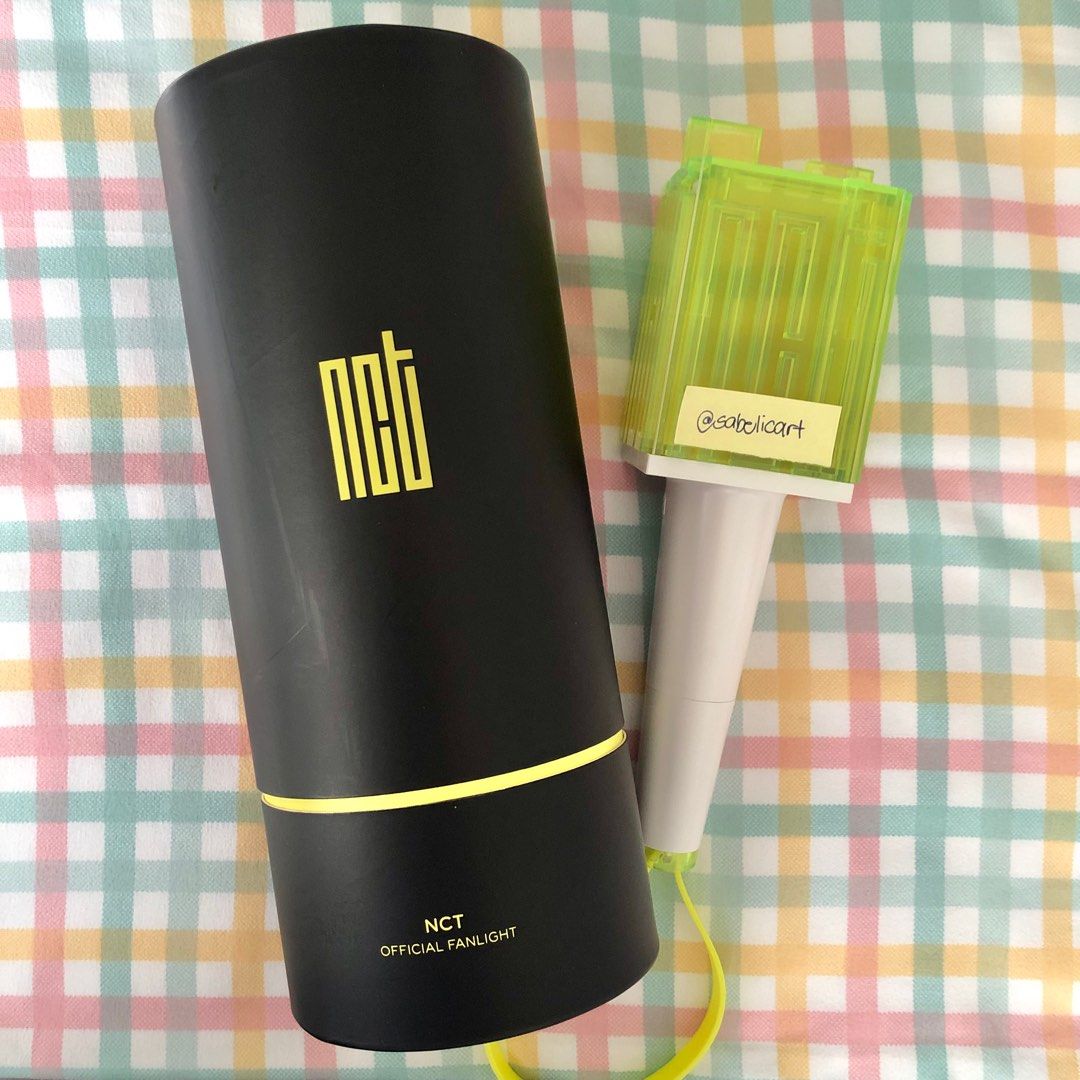 NCT OFFICIAL LIGHTSTICK NEOBONG FANLIGHT 127 DREAM WAYV, Hobbies & Toys ...