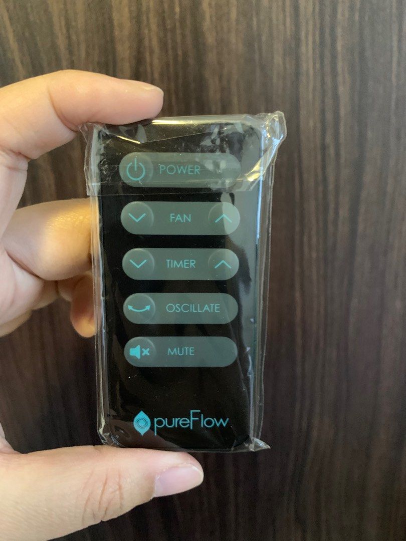 Nego- pureFlow Turbo Fan with remote control, Furniture & Home Living ...