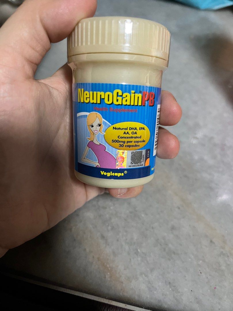 Neurogain PB fish oil, Health & Nutrition, Health Supplements, Vitamins ...