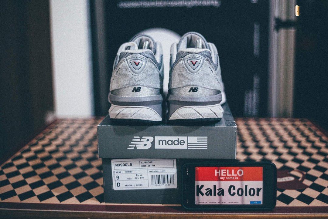 New Balance M990 V5 GL5 US9, 男裝, 鞋, 波鞋 - Carousell