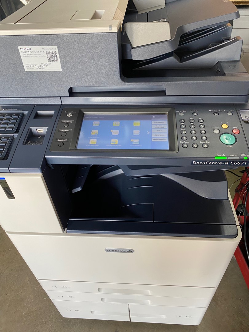 Fuji Xerox DC 6 C6671 ( 65ppm) Newer High Speed Colour model Fuji Xerox only @$3288, Computers ...