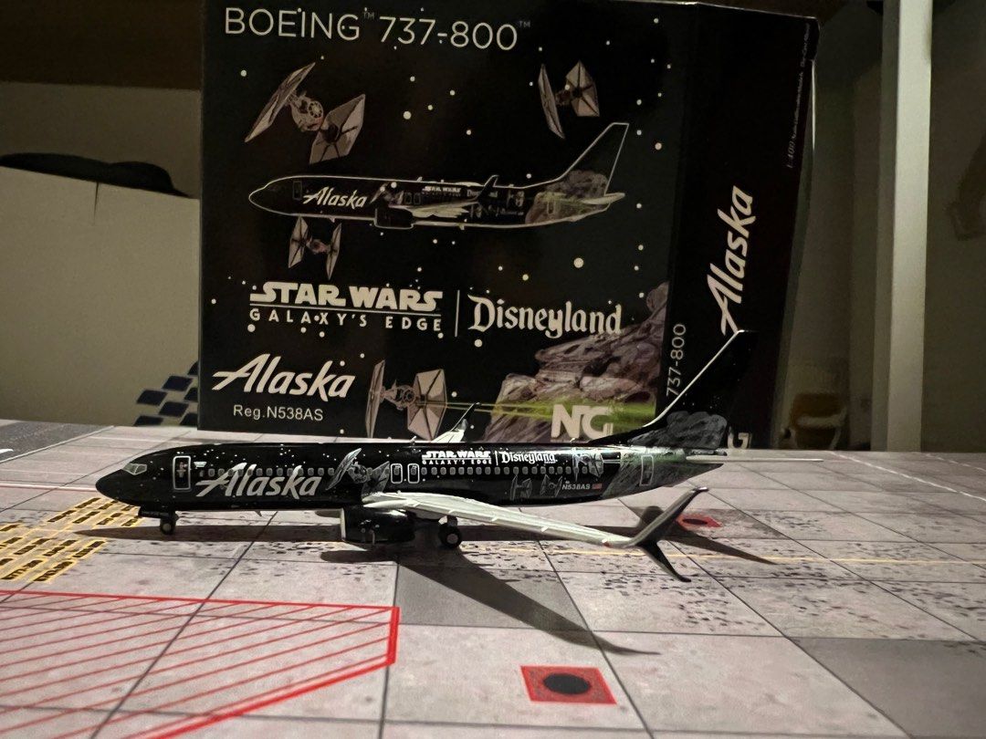 NG 1/400 Alaska Airlines N538AS Special Star Wars Galaxy’s edge livery ...