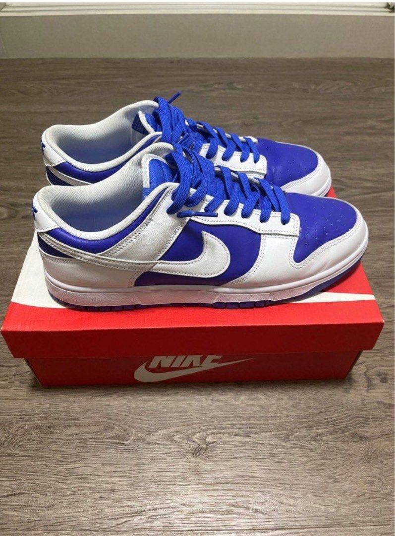 Nike Dunks Racer Blue, Men's Fashion, Footwear, Sneakers on Carousell