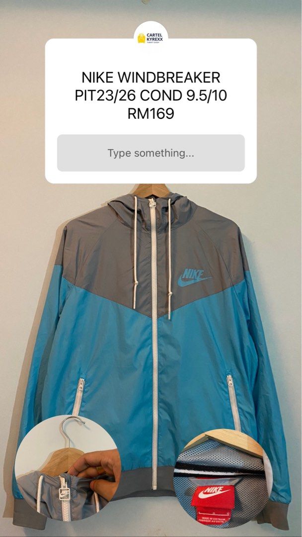 NIKE WINBREAKER, Men's Fashion, Coats, Jackets and Outerwear on Carousell