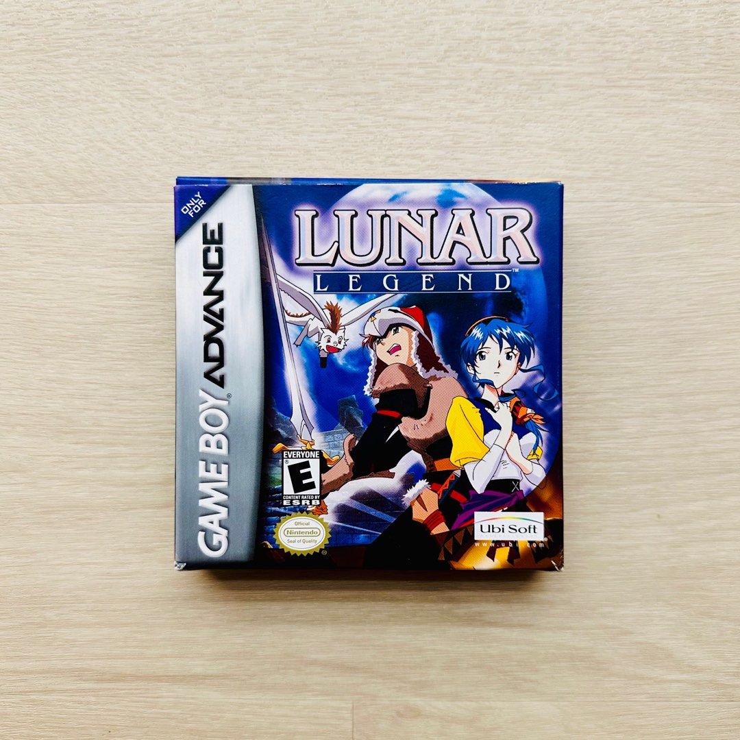 Nintendo Gameboy Advance Lunar Legend, Video Gaming, Video Games ...