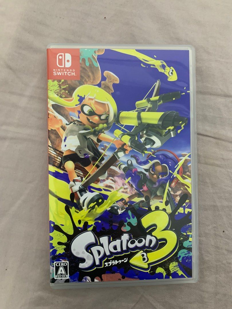 Nintendo Splatoon 3, Video Gaming, Video Games, Nintendo on Carousell