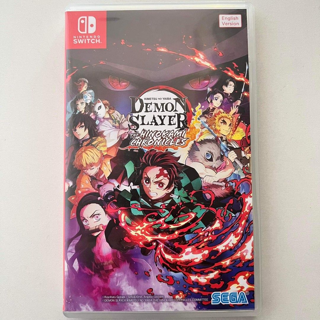 Nintendo Switch Demon Slayer, Video Gaming, Video Games, Nintendo on ...