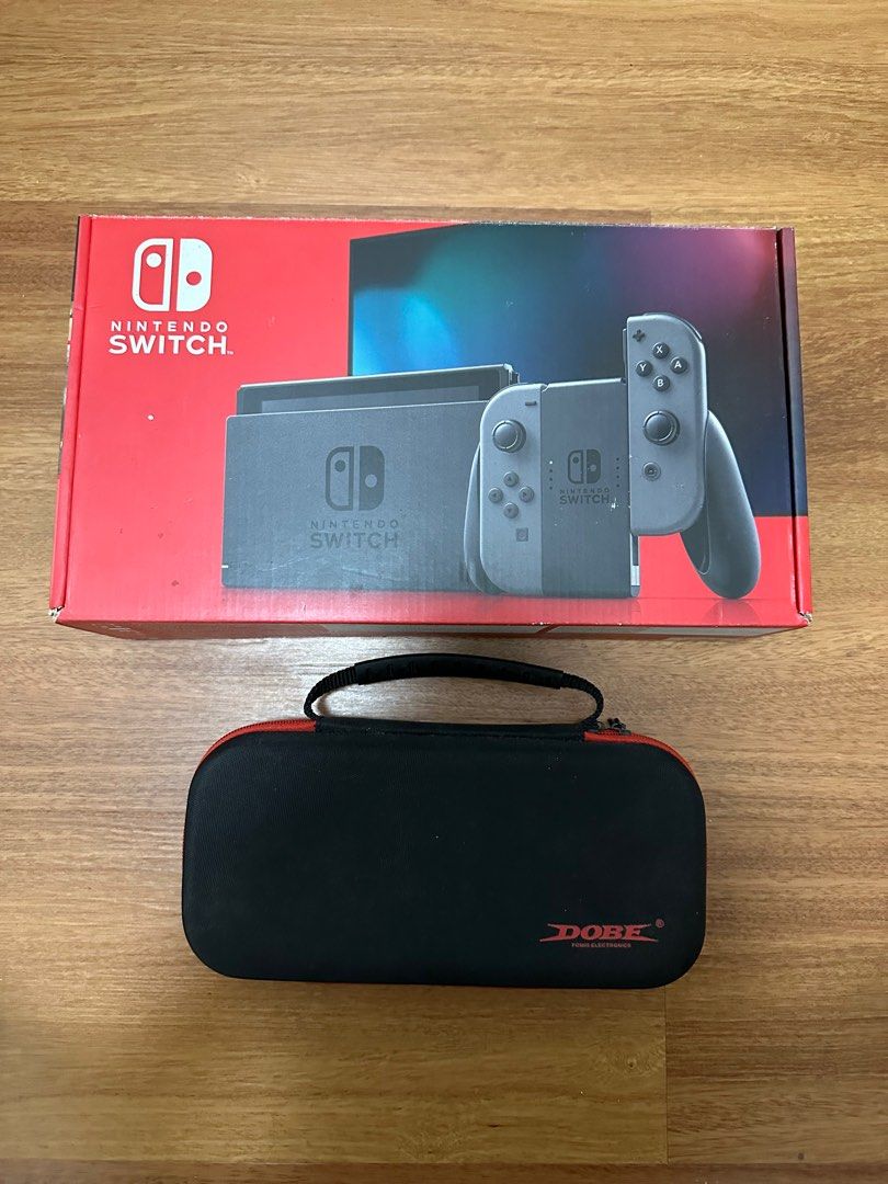 Nintendo Switch Gray, Video Gaming, Video Game Consoles, Nintendo on ...