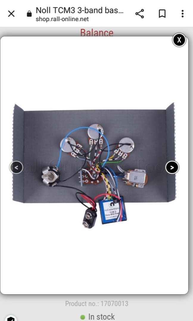 Noll TCM3-3BAND Preamp, Hobbies & Toys, Music & Media, Musical ...