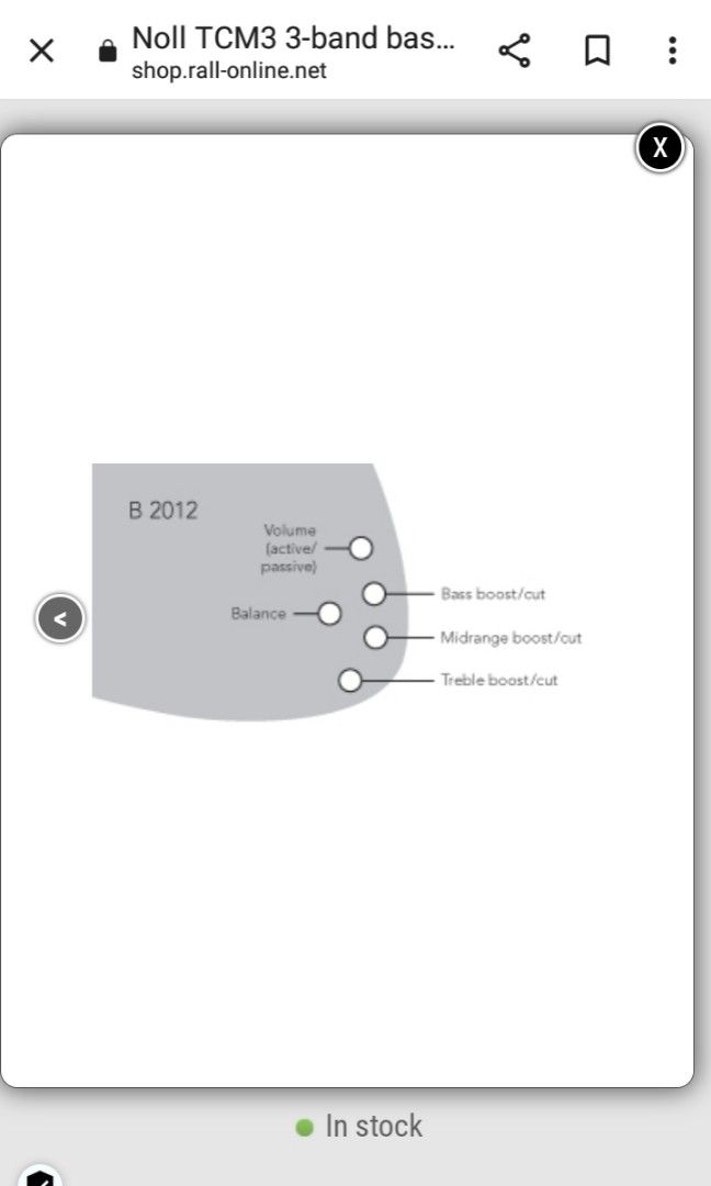 Noll TCM3-3BAND Preamp, Hobbies & Toys, Music & Media, Musical ...