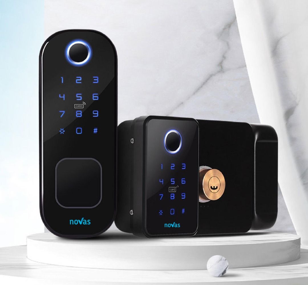 NOVAS Bundle 2D Promo | NV03G Smart Digital Gate Lock and NV12D Smart ...