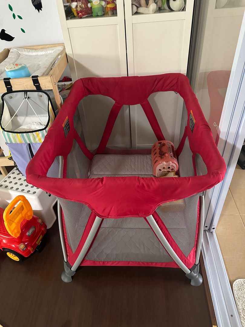 Nuna Sena baby cot play pen , Babies & Kids, Baby Nursery & Kids ...