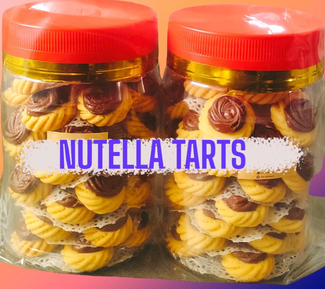 Nuttella tart, Food & Drinks, Homemade Bakes on Carousell