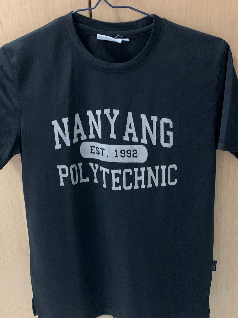 Nanyang Polytechnic NYP tee | black dri-fit , Men's Fashion, Tops ...
