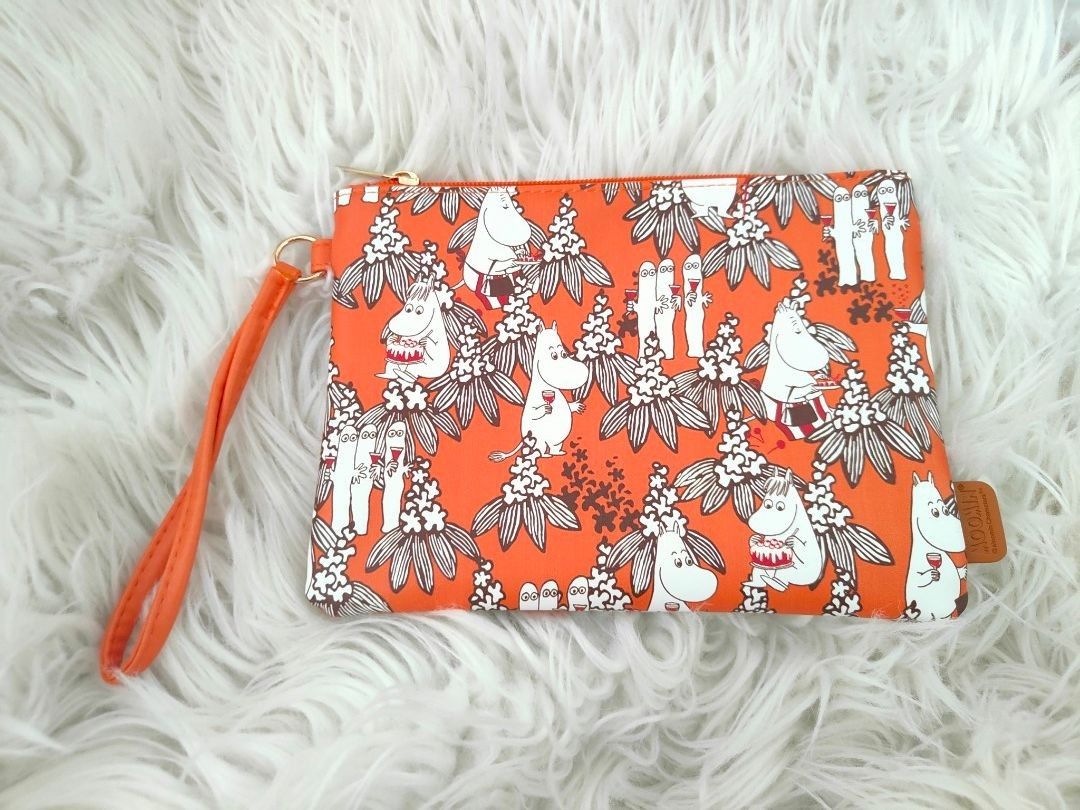 Official Moomin Characters Authentic MoominValley Purse Pouch Bag ...