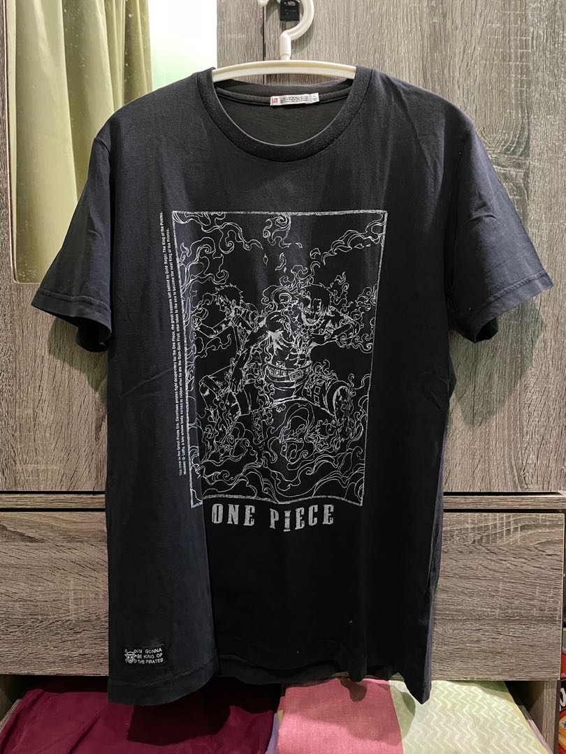 ANIME ONE PIECE UT ACE&LUFFY, Men's Fashion, Tops & Sets, Tshirts ...