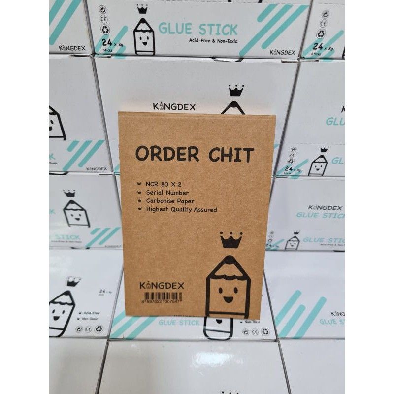 Order chit order receipt book restaurant ordering sheet waiter waitress ...