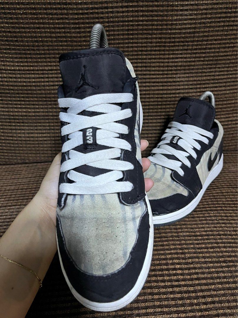 Original Air Jordan 1 Low ( Zebra ), Women's Fashion, Footwear ...