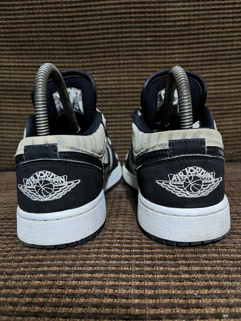 Original Air Jordan 1 Low ( Zebra ), Women's Fashion, Footwear ...