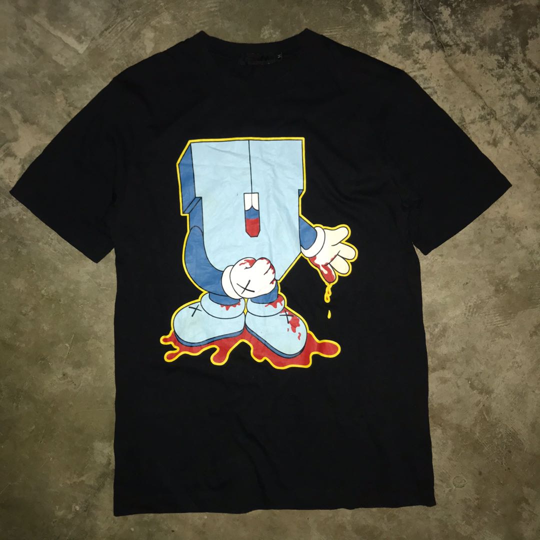 Originalfake Kaws x Undefeated, Men's Fashion, Tops & Sets, Tshirts ...