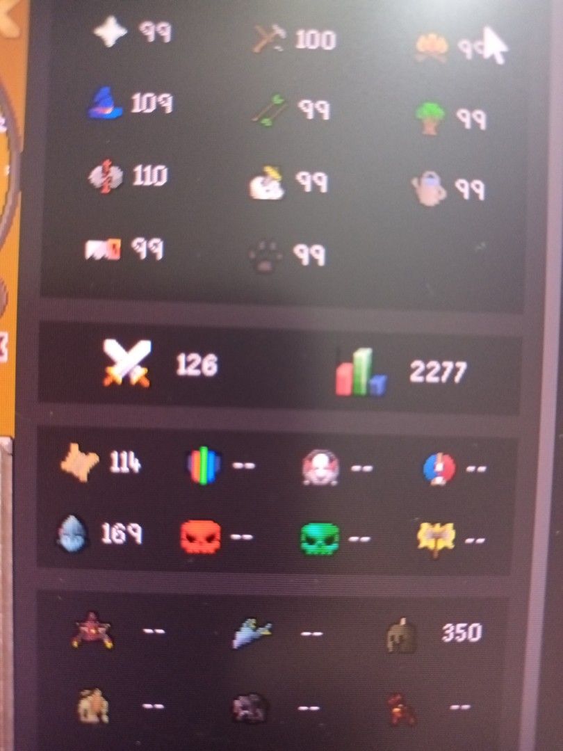 Osrs max main, Everything Else on Carousell