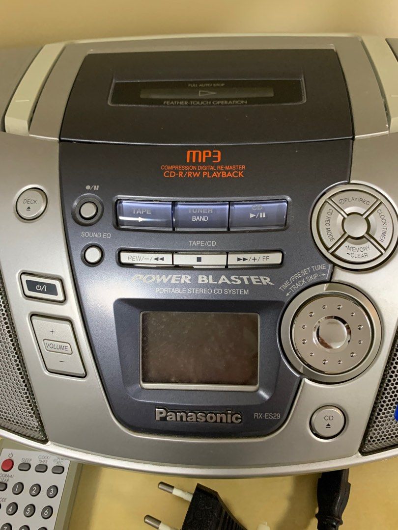 Panasonic CD and Radio player ., Audio, Portable Music Players on Carousell