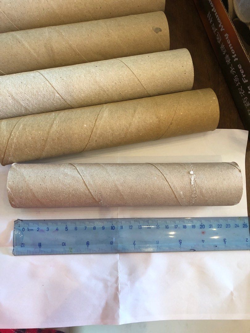 Papertube inner cardboard tube 25cm brown - craft teachers resources ...