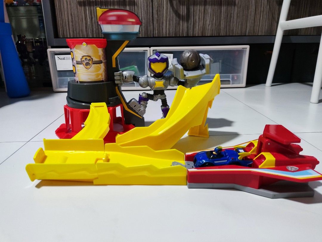 Paw Patrol Mighty Meteor Track Set, Hobbies & Toys, Toys & Games on ...