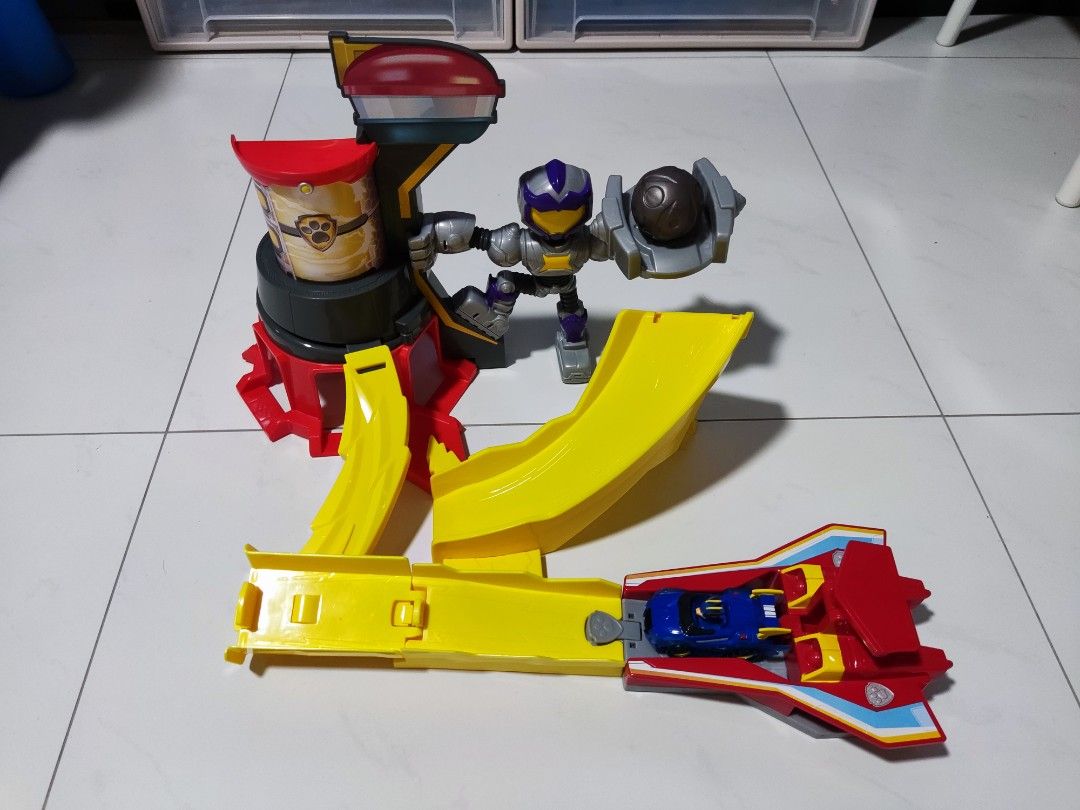 Paw Patrol Mighty Meteor Track Set, Hobbies & Toys, Toys & Games on ...