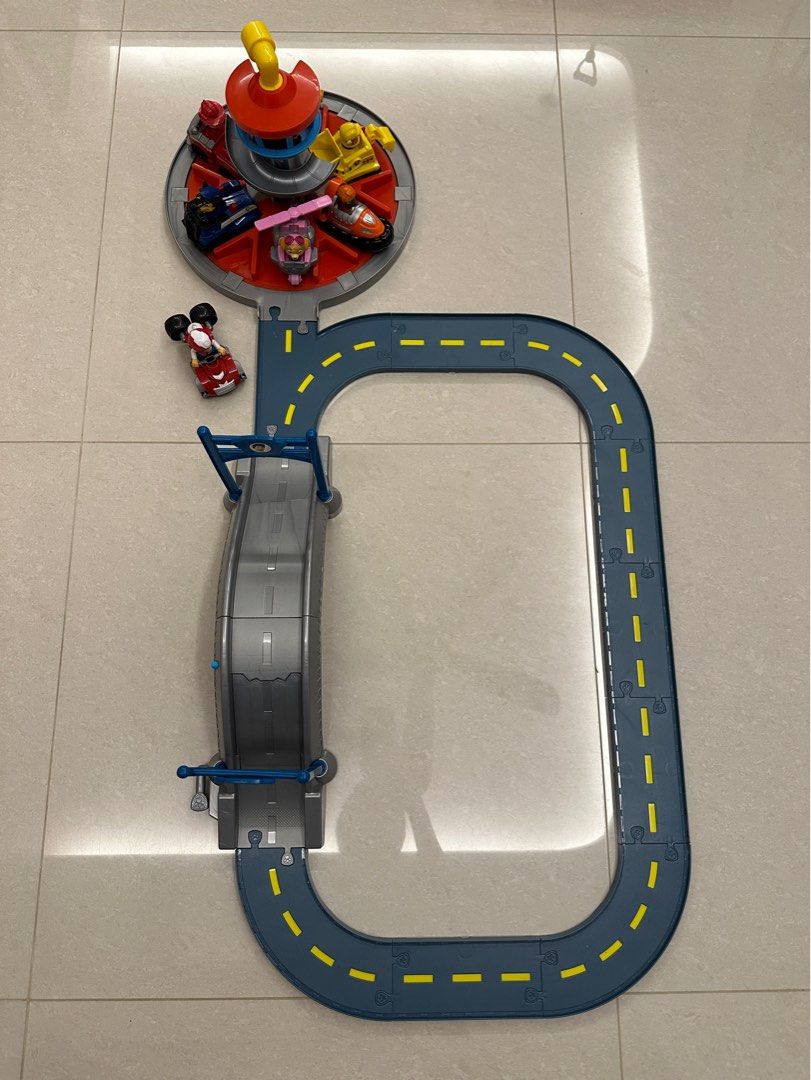 Paw Patrol Track Car Set, Hobbies & Toys, Toys & Games on Carousell