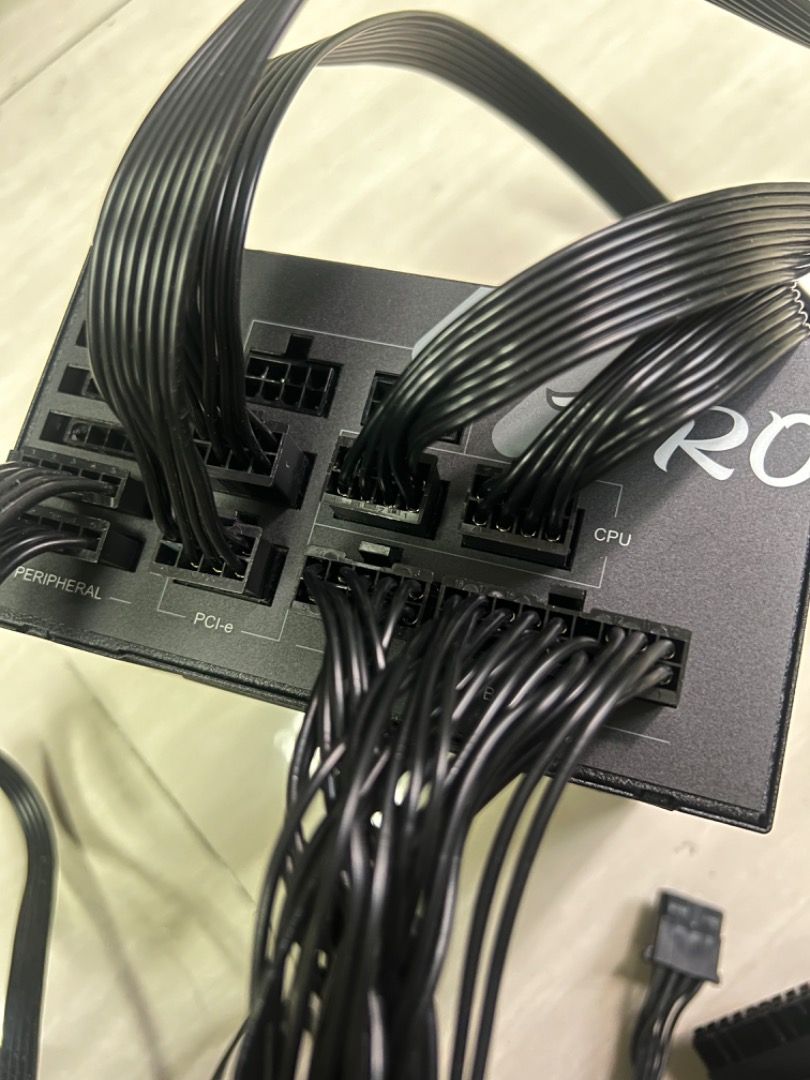 PC Fully Modular PSU 1000w FSP Hydro G Pro 80 Plus Gold 新淨 行貨 ( 通用 asus ...