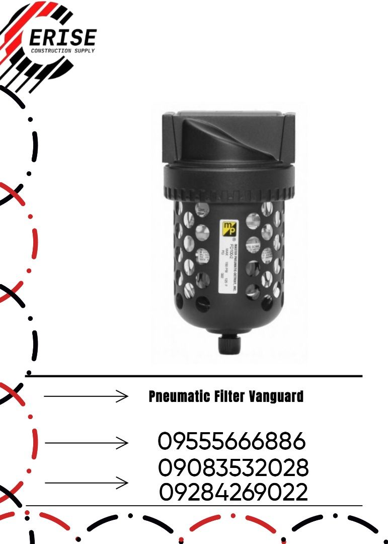 Pneumatic Filter Vanguard, Commercial & Industrial, Construction Tools ...
