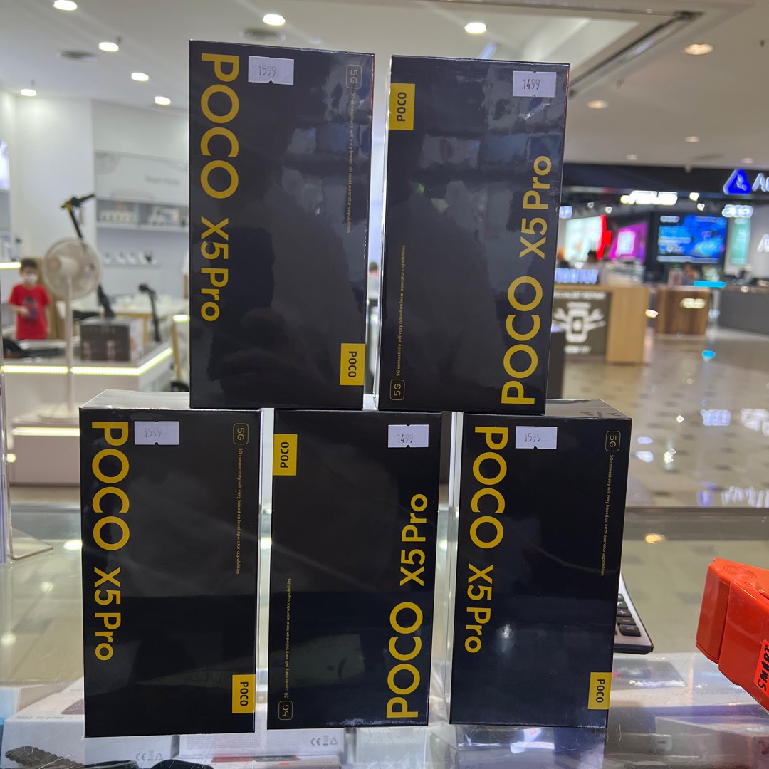 Poco X5 Pro 5G 6+128GB / 8+256GB MYSET 1 YEAR XIAOMI MALAYSIA WARRANTY, Mobile Phones & Gadgets ...