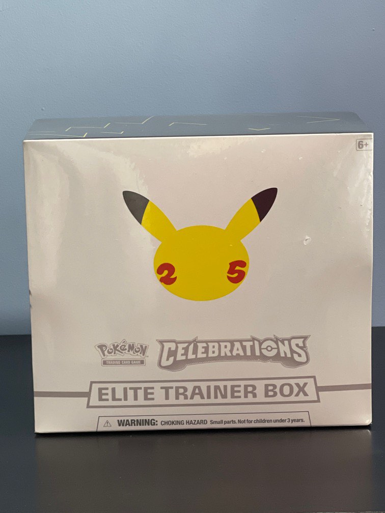 Pokémon TCG Celebrations ETB, Hobbies & Toys, Toys & Games on Carousell
