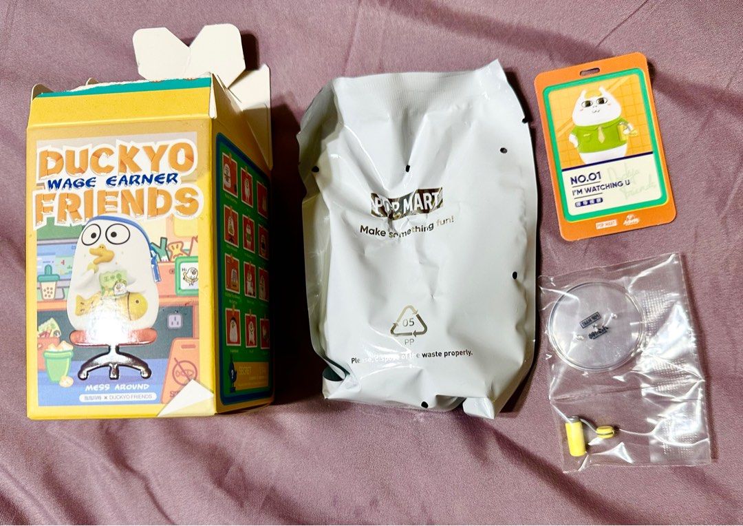 POPMART Duckyo Friends - I'm Watching You, Hobbies & Toys, Toys & Games ...