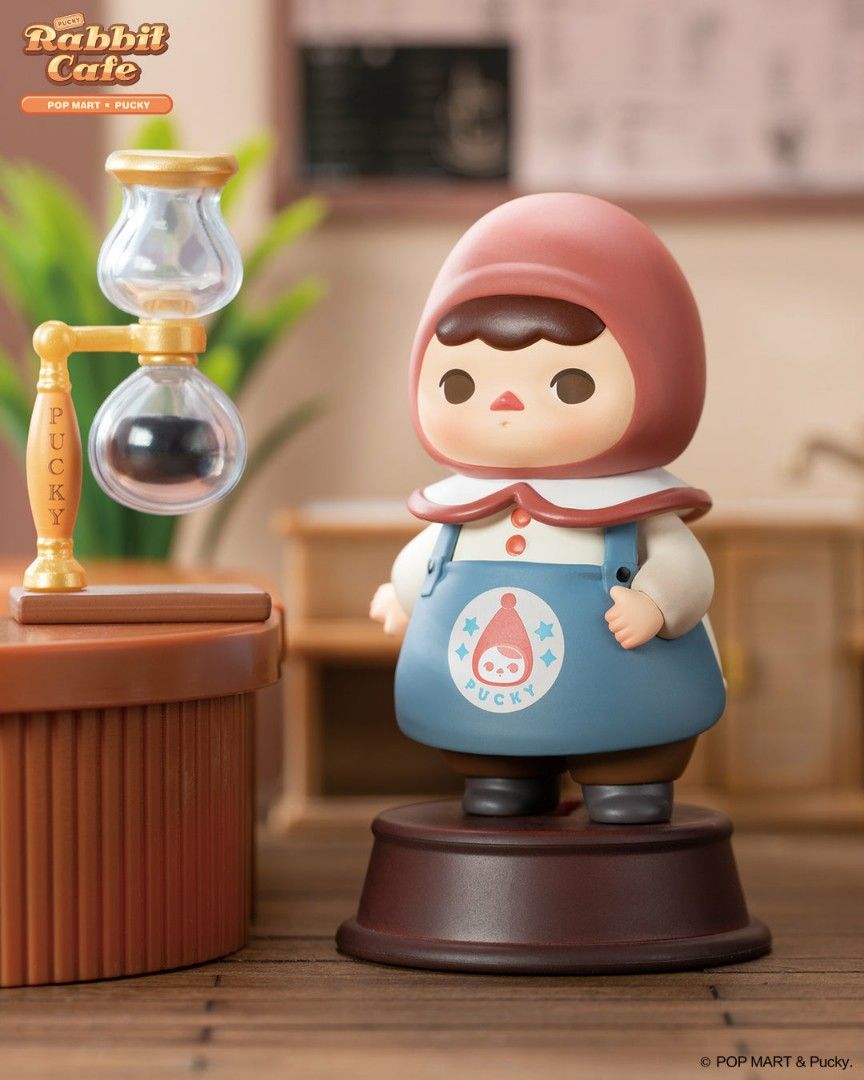 [POPMART NEW SERIES] POPMART PUCKY RABBIT CAFE SERIES FULL SET AND ...