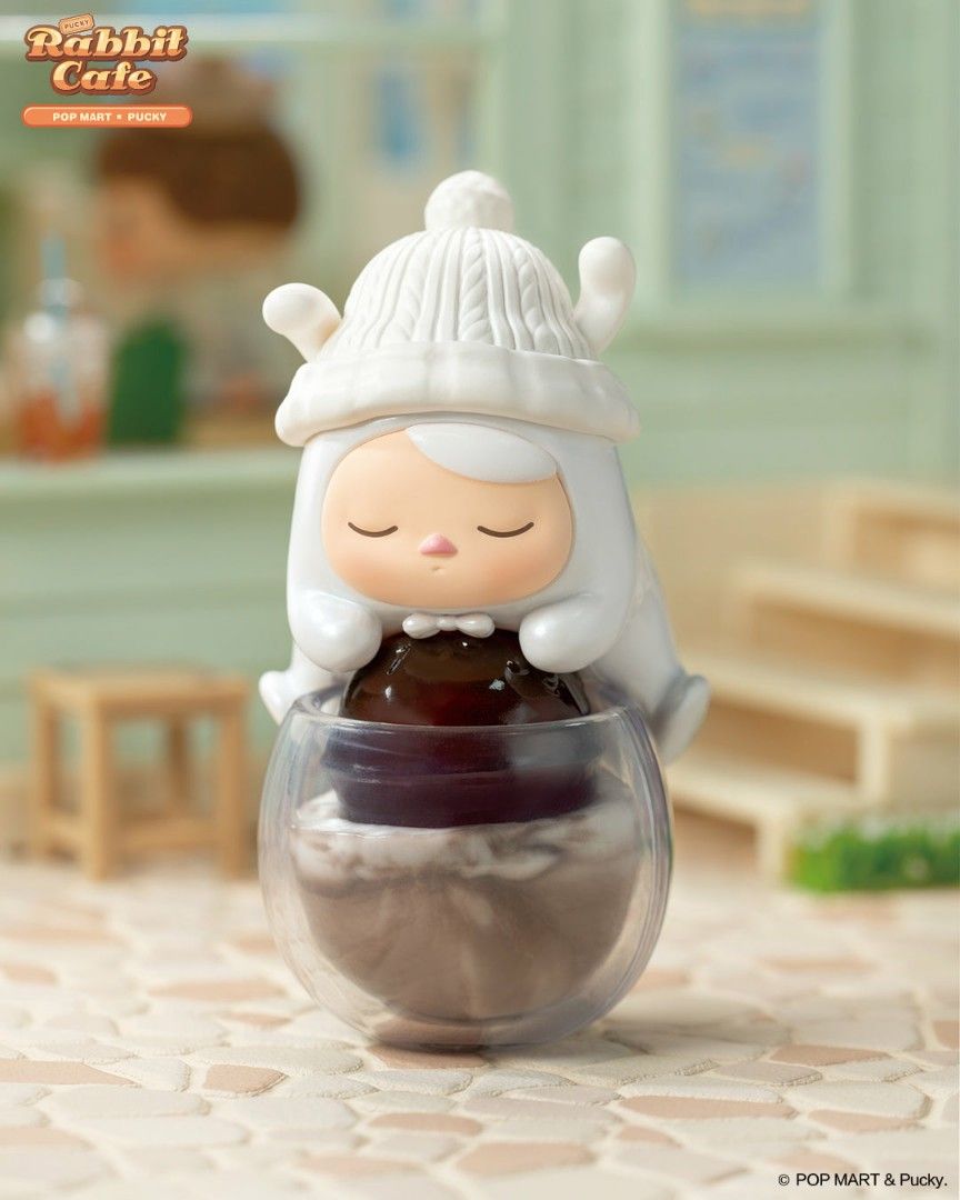 [POPMART NEW SERIES] POPMART PUCKY RABBIT CAFE SERIES FULL SET AND ...